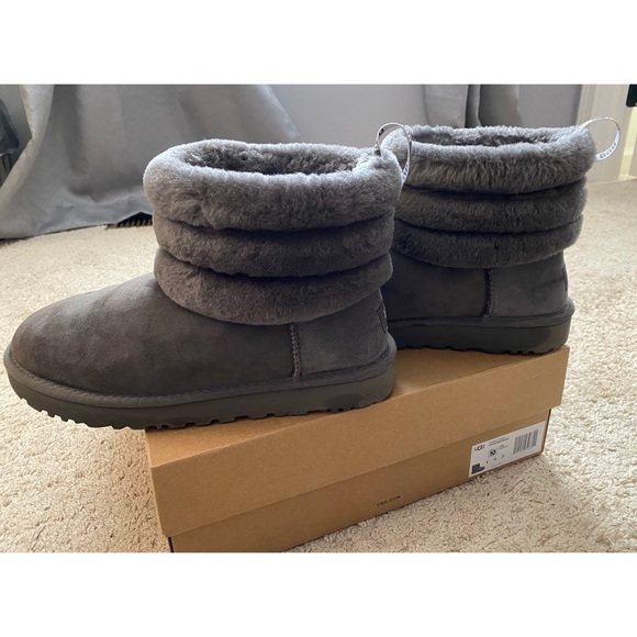 UGG | Shoes | Classic Mini Fluff Quilted Uggs | Poshmark